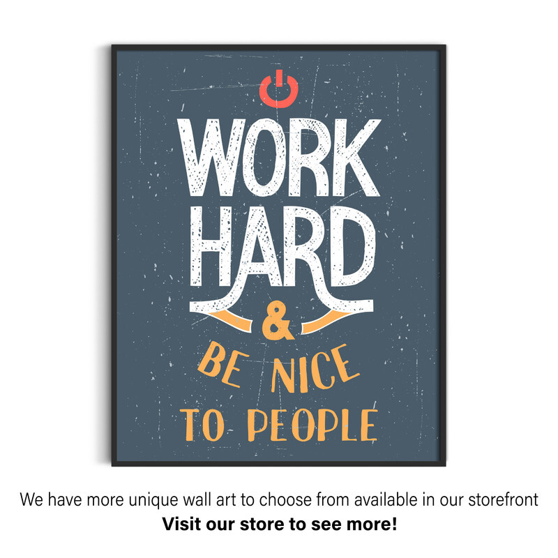 Motivational Posters Hard Work