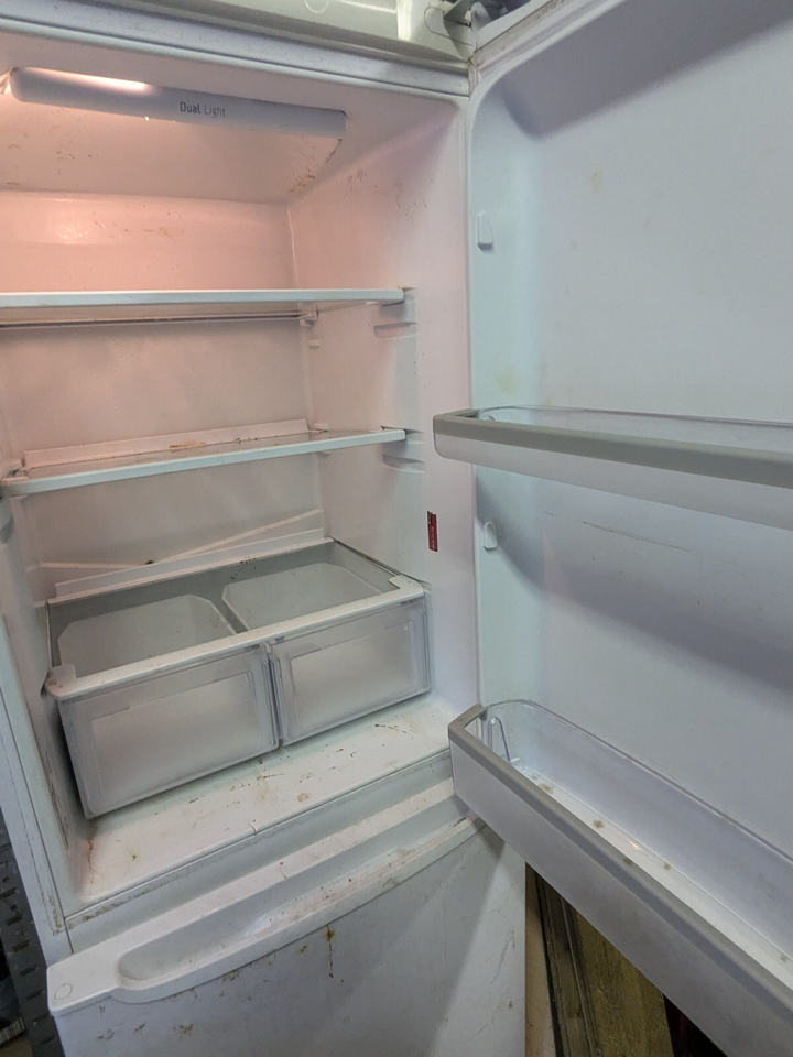 White Hotpoint Future fridge freezer with dual lights | eBay UK