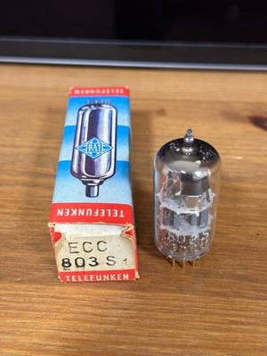 TELEFUNKEN ECC803S Vacuum Tube Original Packaging with Wear and Tear No ...