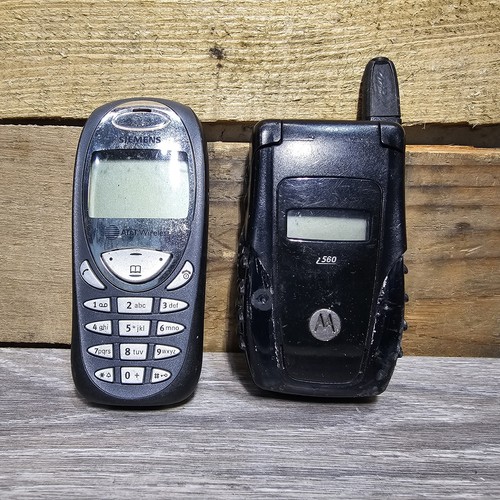 Vintage Cell Phones Motorola Nextel Siemens For 80s 90s Party 🥳 ...