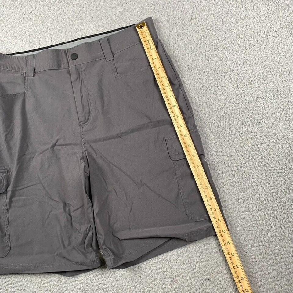 Orvis Performance Cargo Shorts Men's 36 Gray Gorpcore Outdoors Hiking ...
