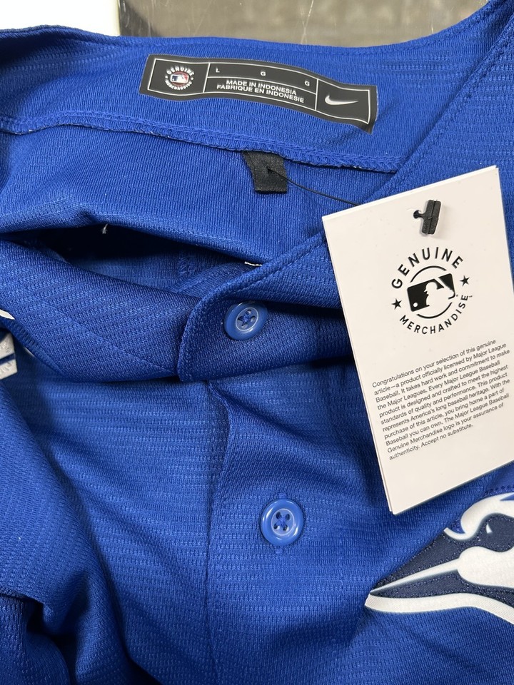 Tim Mayza Signed Toronto Blue Jays Jersey + COA Frameworth Nike Size L ...