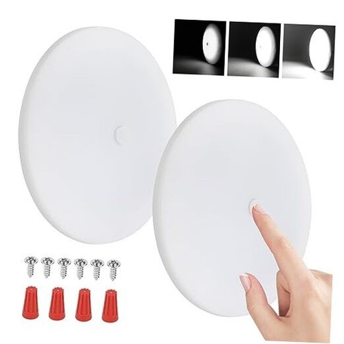 RV Lights Interior, 5 Inch RV LED Ceiling Puck 2 Pack, Cool White 5500 ...