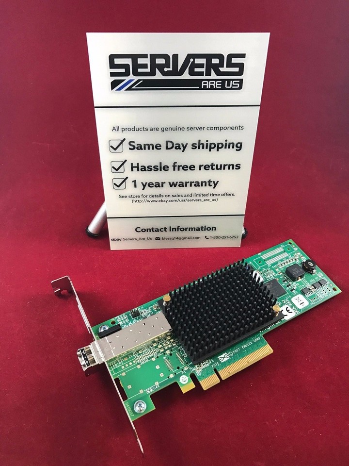 HP 8GB 1 Port AJ762B 697889-001 81E SP PCI-E FC HBA AJ762-63003 | eBay