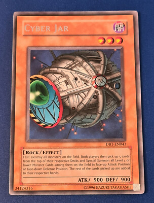 Cyber Jar # DB1-EN043 Rare Dark Beginning 1 von 2004 Englisch Near Mint ...
