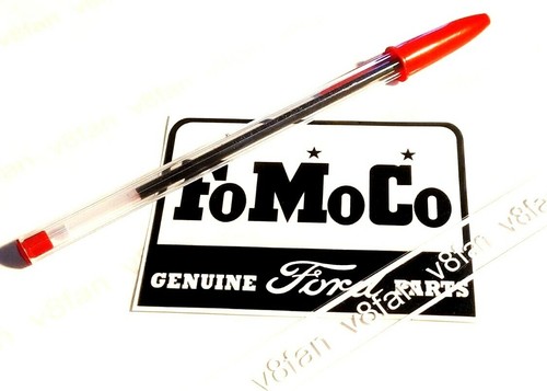 #4B (M) "FoMoCo" - oldschool sticker for Ford Capri Escort Cortina ...
