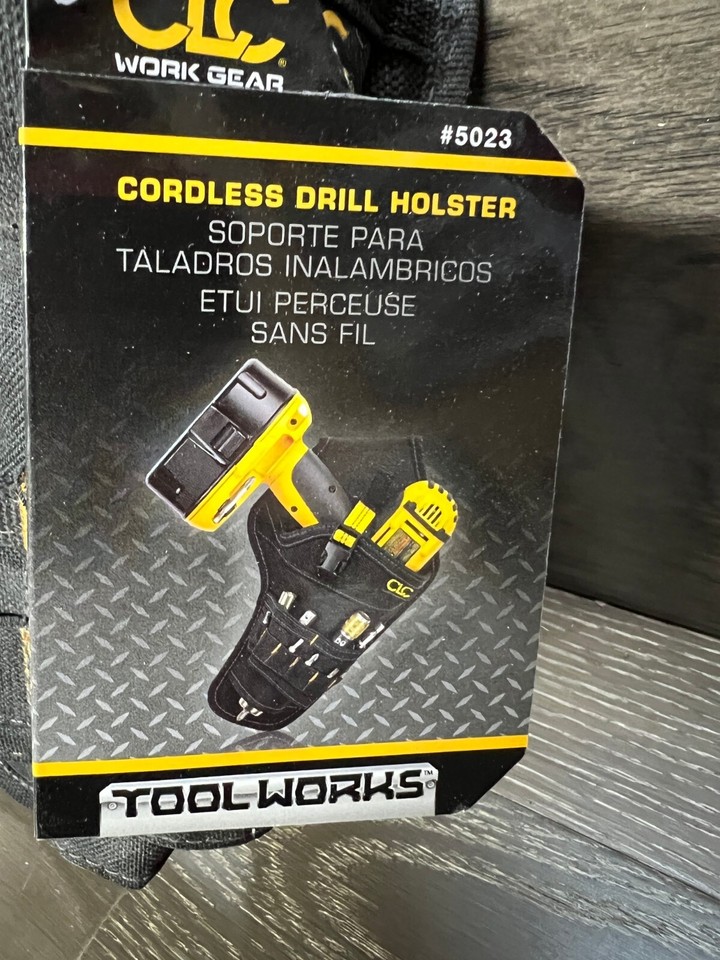 CLC Tool Works Cordless Drill Holster Tool Belt Pouch Holder 5023 | eBay