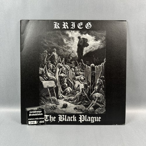 Krieg The Black Plague Vinyl Limited Edition 16/666 VG+ | eBay