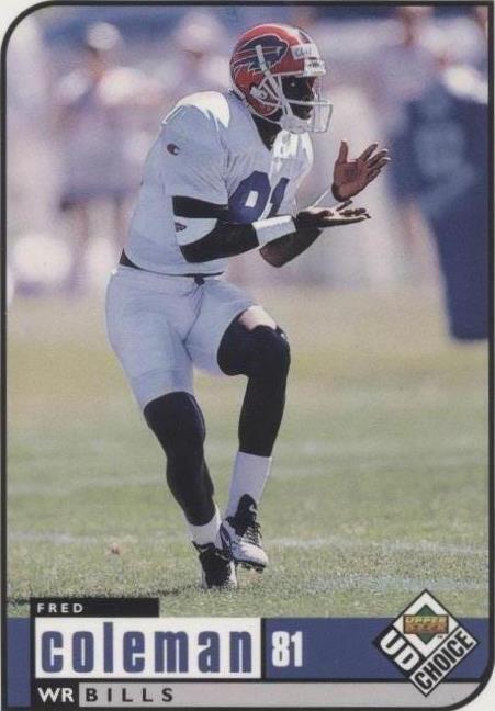 1998 Upper Deck UD Choice - Fred Coleman #301 (RC) for sale online | eBay