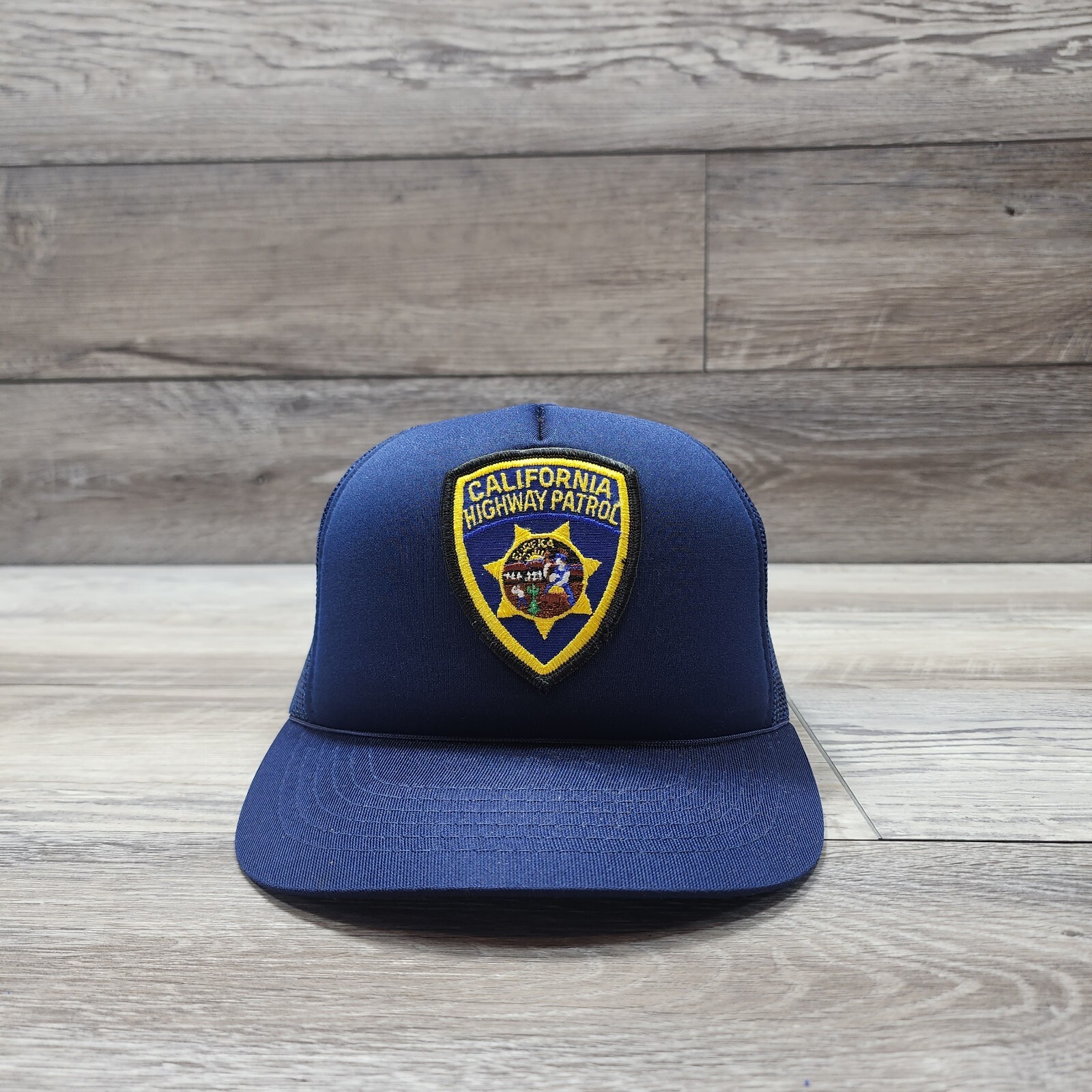 SPEEDWAY CALIFORNIA HIGHWAY PATROL Vintage Cap Hat Ad… - Gem