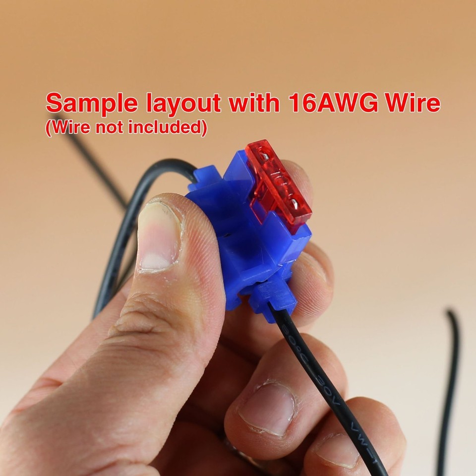 NEW ATO / ATC Blade Self Stripping (Vampire) 18-14 Gauge Fuse Holder ...