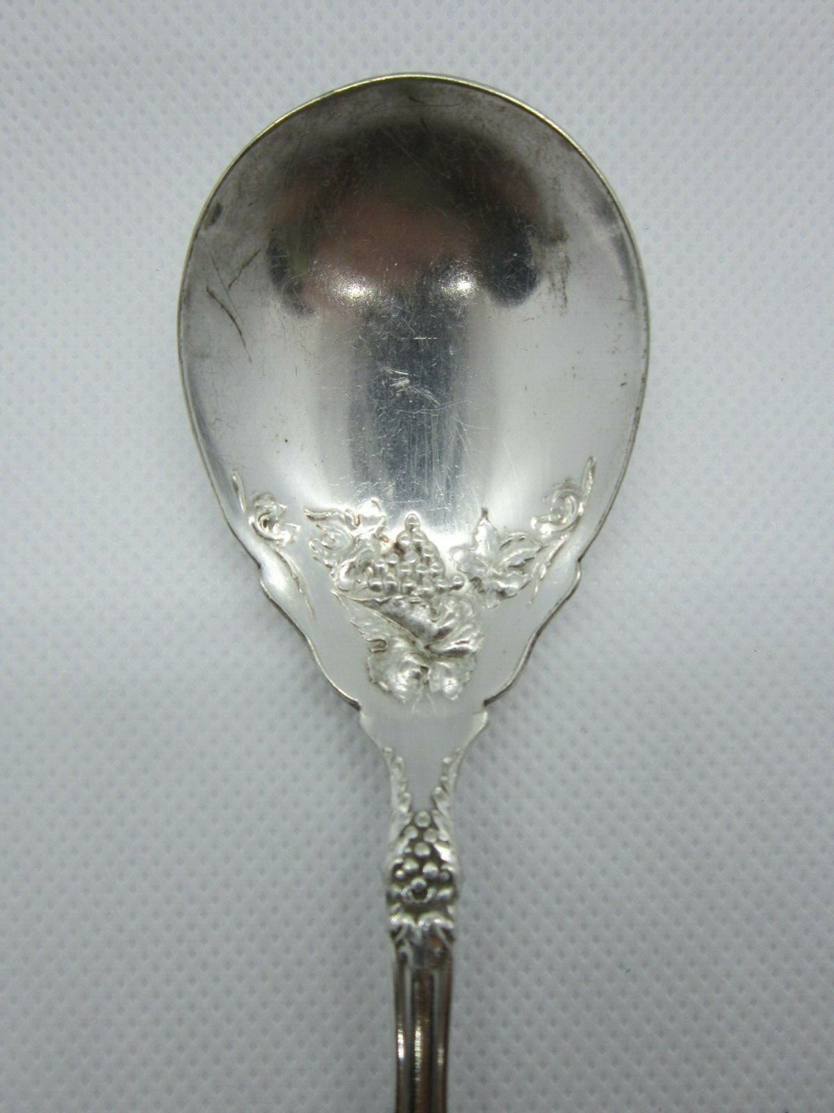 1881 Rogers A1 Silverplate LA VIGNE Pattern 1908 Sugar Shell/SPOON 6 ...