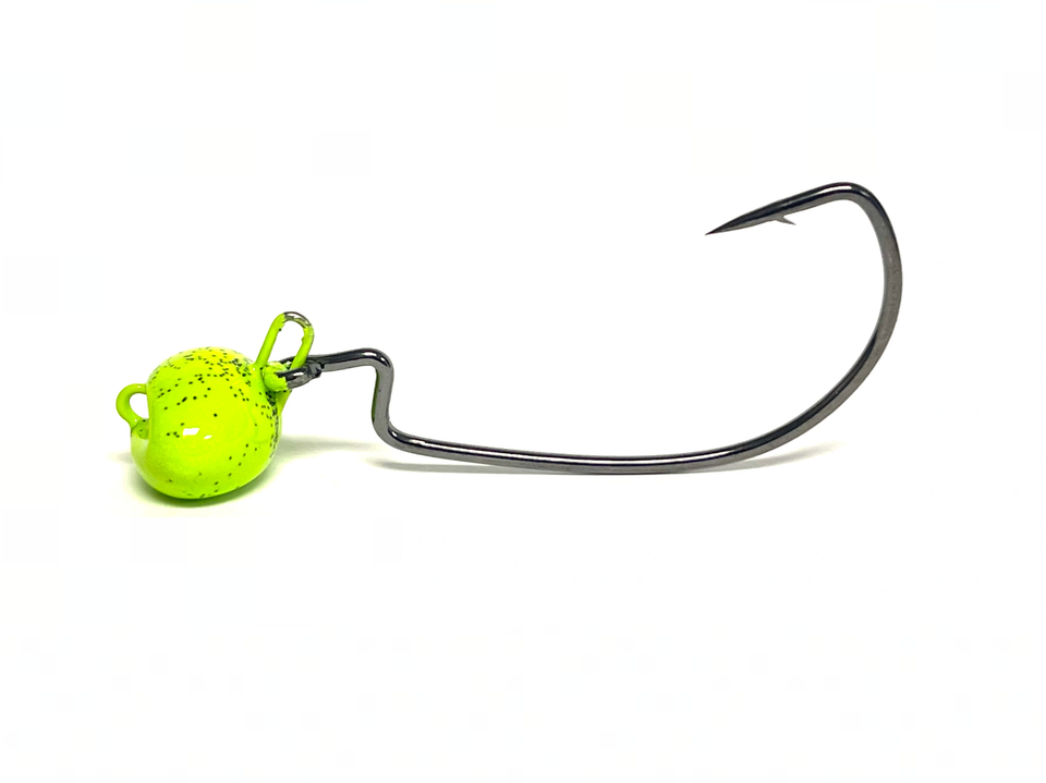 3 Pack Wobble Head Swing Head Biffle Football Jig 4/0, 5/0, 6/0 EWG ...