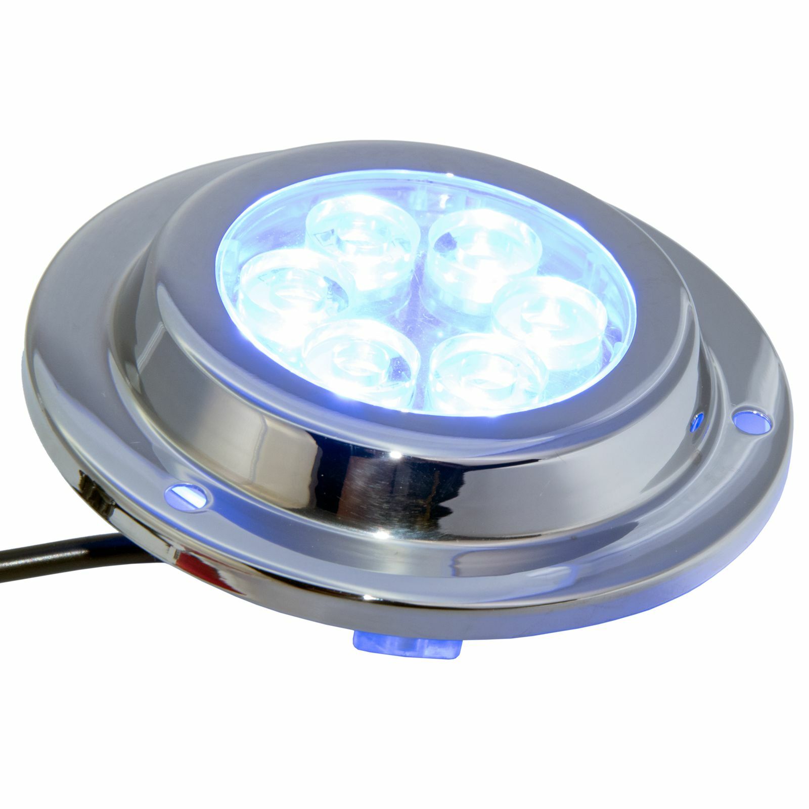 Boat Marine Underwater Light LED High Intensity Blue Light Stainless ...