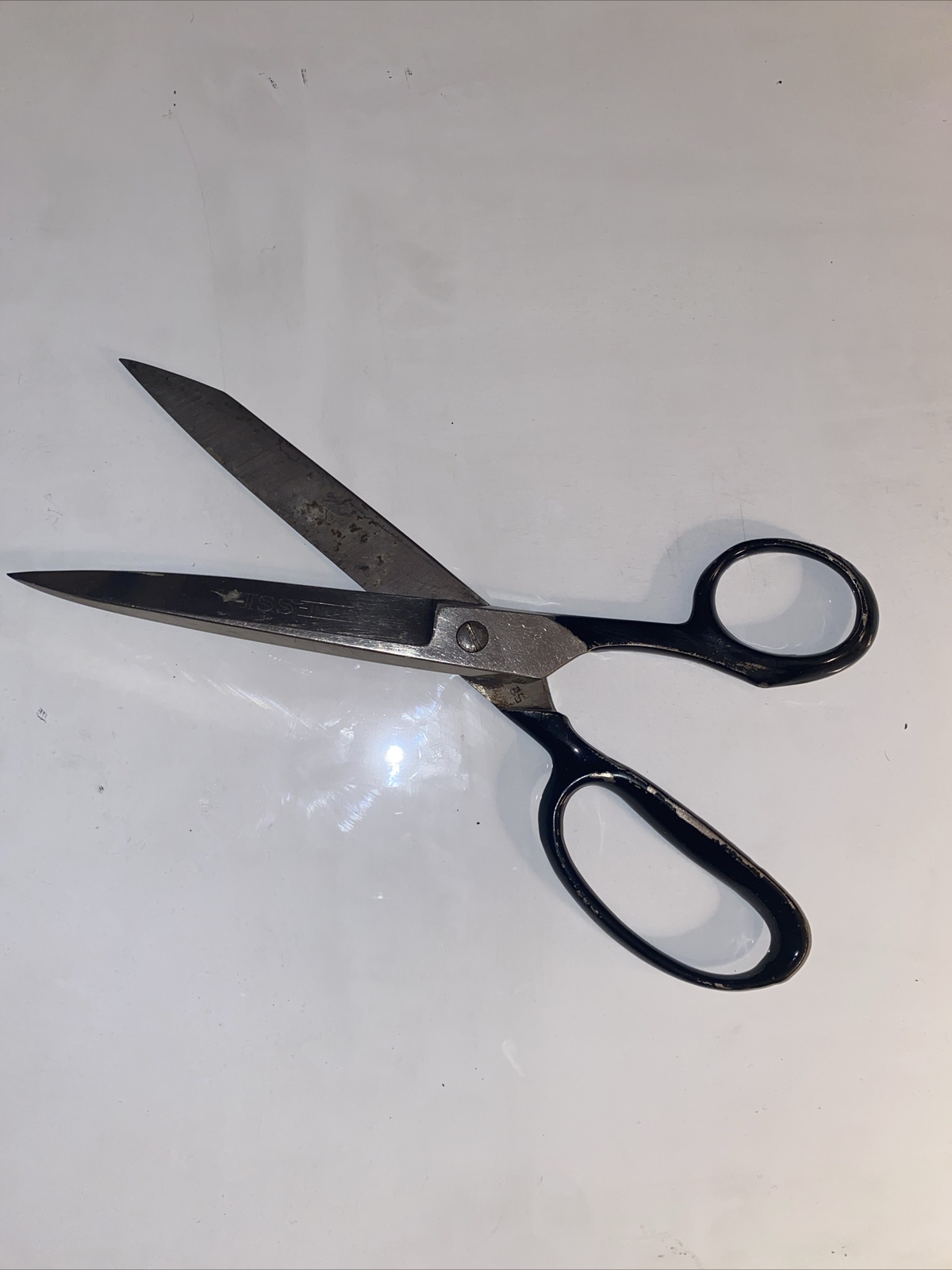 Vintage WISS INLAID No.38 Industrial 8" Sewing Scissors Shears U.S.A ...
