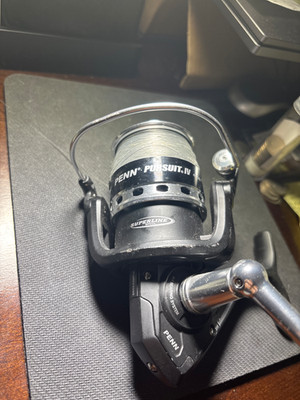 Penn Pursuit IV 4000 Spinning Reel – Superline Spool, HT-100 Drag, 6:1 ...
