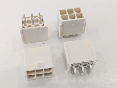 MOLEX Mini-Fit Jr. Vertical Headers 87427-0642, 6 Circuit, 4.20mm Pitch ...