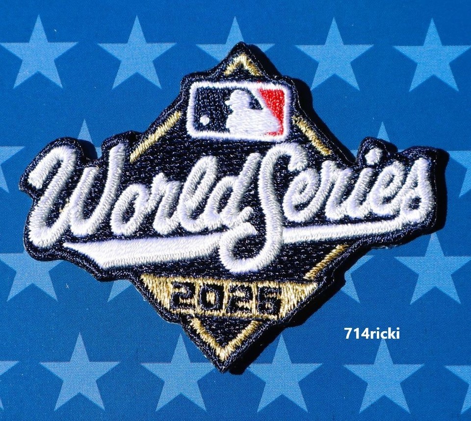 2025 MLB World Series Patch Los Angeles Dodgers vs Toronto Blue Jays ...