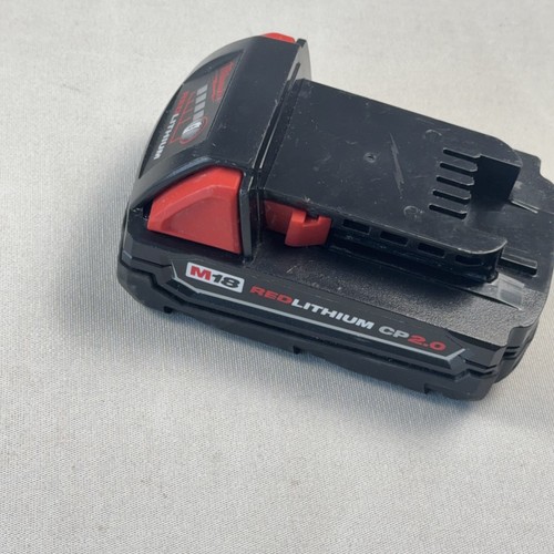 Milwaukee 48-11-1820 M18 Red Lithium 18V CP2.0 2.0 Ah Battery TESTED ...