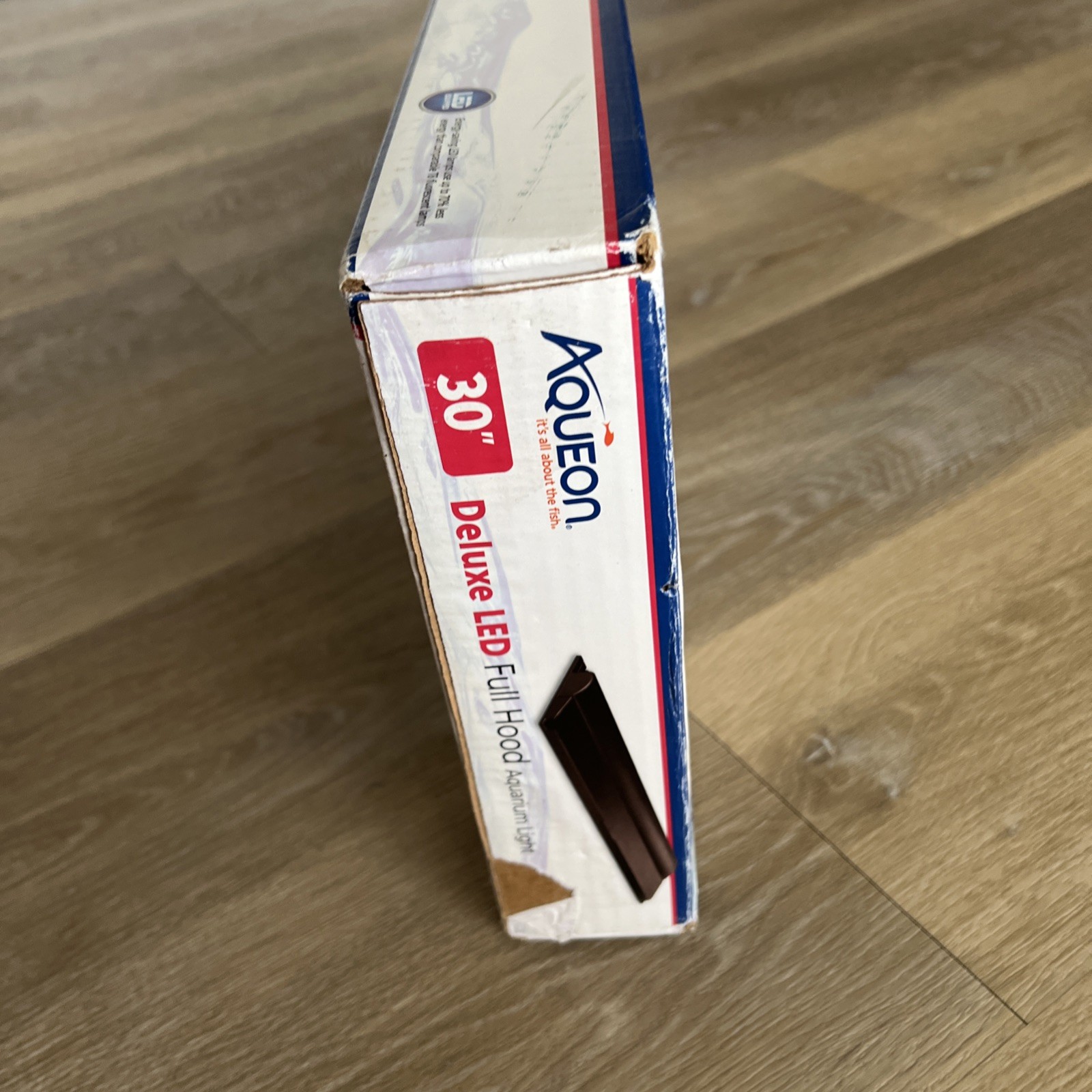 Aqueon 30" Deluxe Fluorescent Full Hood Aquarium Light Freshwater Tank ...