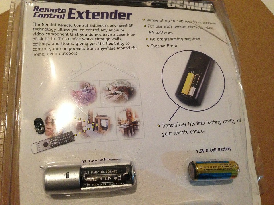 Gemini Remote Control Extender Control Your Stereo From Anywhere! Even ...