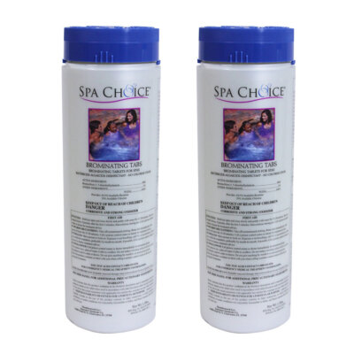 Spa Choice Brominating Tabs Spa Hot Tub Sanitizer Bromine Chemical - 2 ...