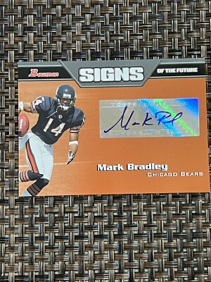 2005 Bowman Signs of the Future Mark Bradley #SF-MB. Rookie Auto. 0335 ...