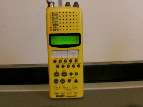 UNIDEN BEARCAT SC150Y 100 CHANNEL ANALOG POLICE SCANNER-9 VOLT BATTERY ...