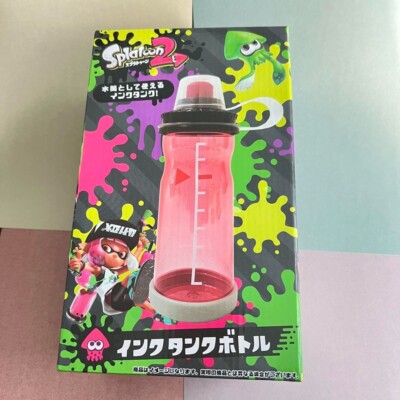 New Prize Splatoon 2 Ink Tank Bottle Water Bottle PINK 2019 Limited 3 ...