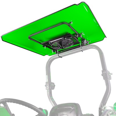 Heavy-Duty Tractor Canopy for John Deere – Built-In Fan & LED Work ...