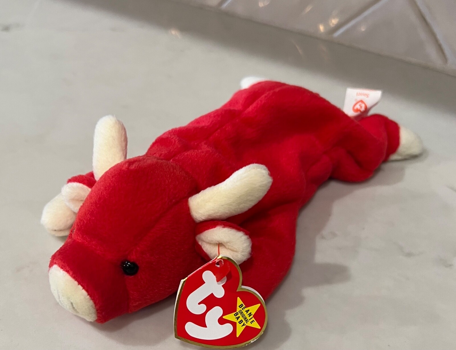 Ty Beanie Baby “Snort” Rare with Errors, style 4002 8421040025| eBay
