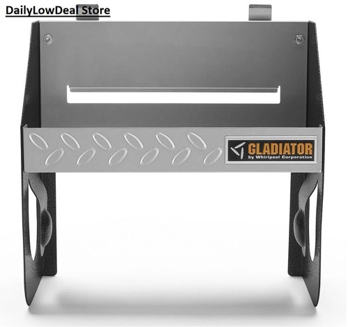 Gladiator GearWall Silver Tread Plate Steel Clean-Up Caddy Garage ...