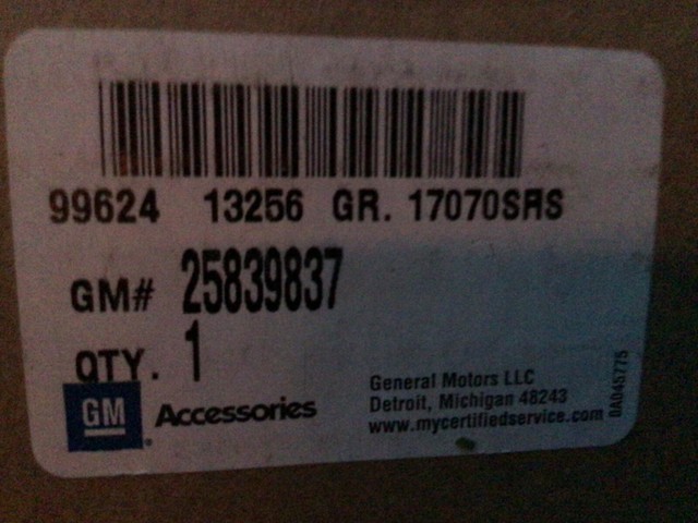GM OEM 25839837 Pick up Box-side Rail for sale online | eBay