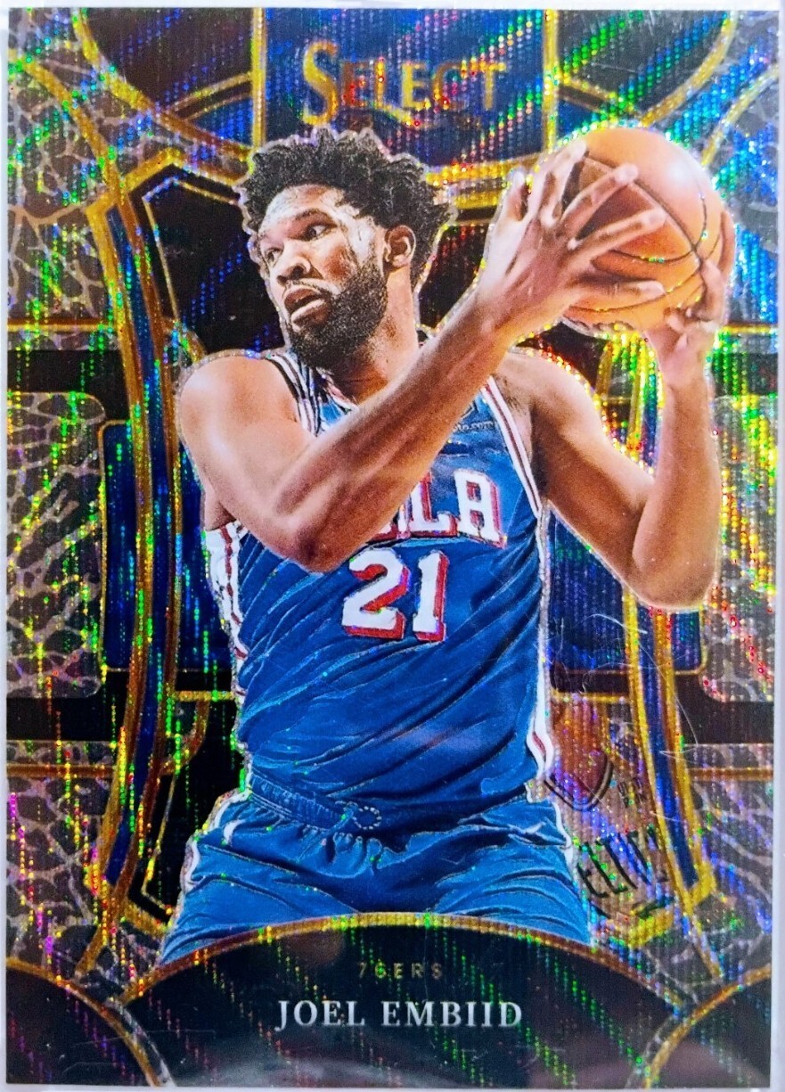 2023-24 Panini Select - Mezzanine Level Joel Embiid #397 Elephant Prizm ...