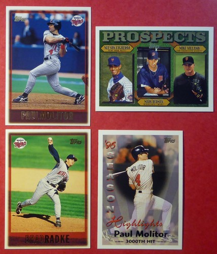 1997 Topps Minnesota Twins Complete Team with Prospect (16 cards) | eBay