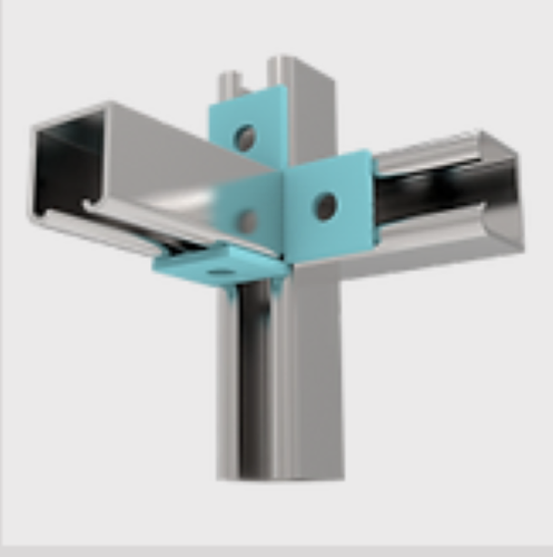 GALVANISED UNISTRUT ANGLE BRACKETS ACUTE OBTUSE SHELF HINGED CHANNEL ...