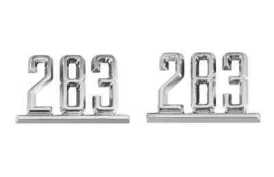 1965-67 Chevelle, El Camino "283" Fender Emblem Pair | eBay