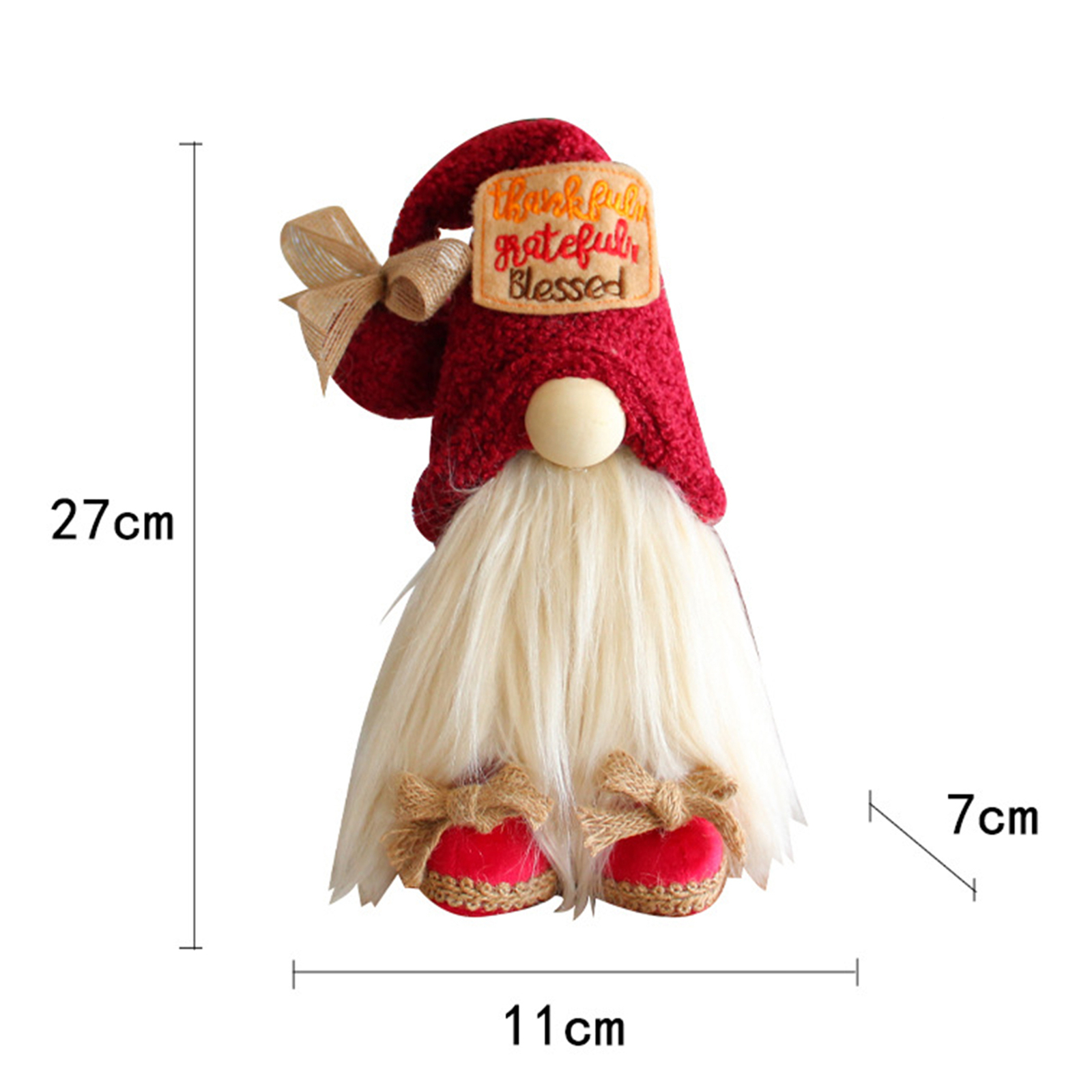 Faceless with Hat Decorative Faceless Dwarf Desktop Ornament Compact | eBay