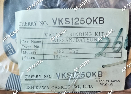 Valve Grinding Kit VKS 1250KB Ishikawa 2603 Fit Nissan/Datsun Model ...