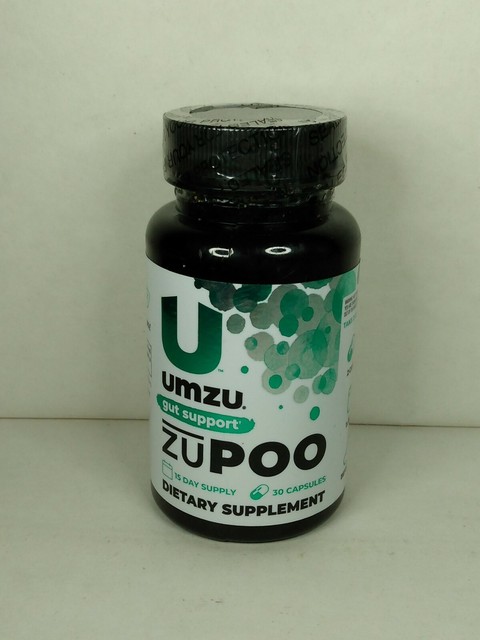 Umzu Zupoo Colon Cleanse & Gut Support 30 Capsules 15 Day Supply for ...