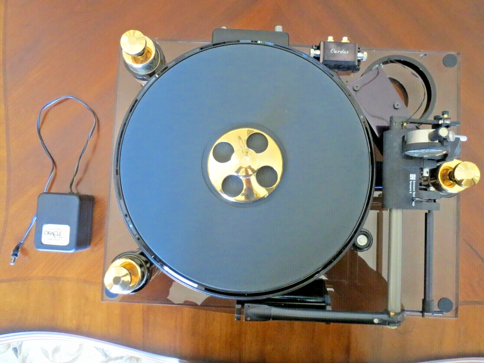 Oracle Delphi MKII Gold/Black Turntable + ETII Tonearm Special for ...