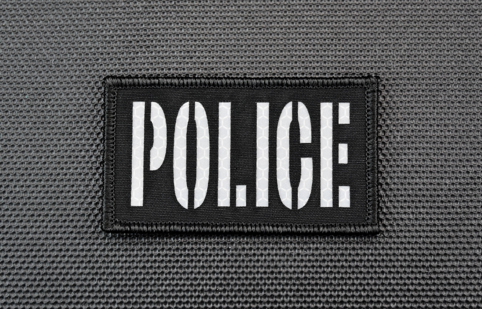 Infrared POLICE Patch Solas on Black IR Patch Law Enforcement | eBay
