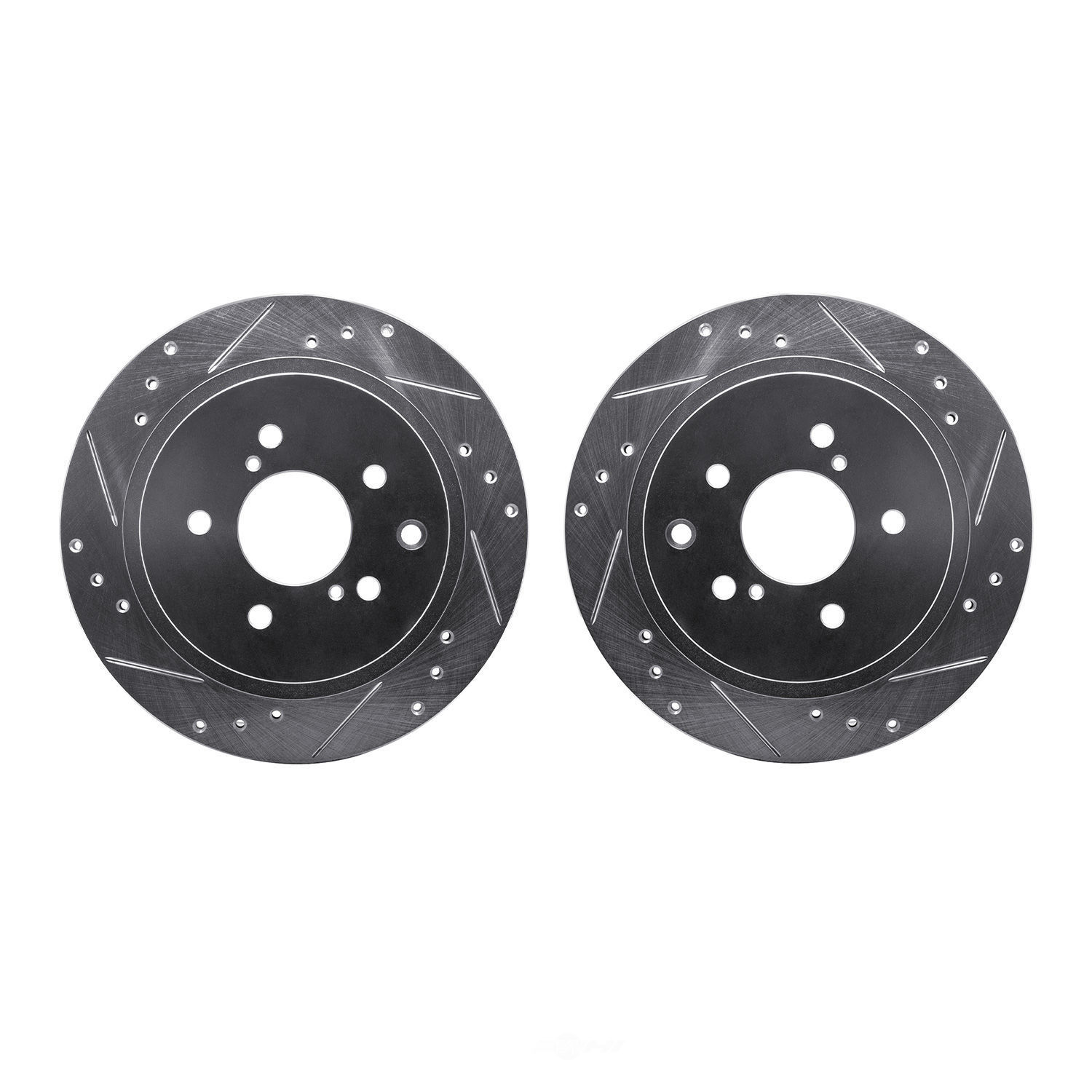 Disc Brake Rotor Set-Turbo DFC 7002-67092 fits 89-91 Nissan 300ZX for ...