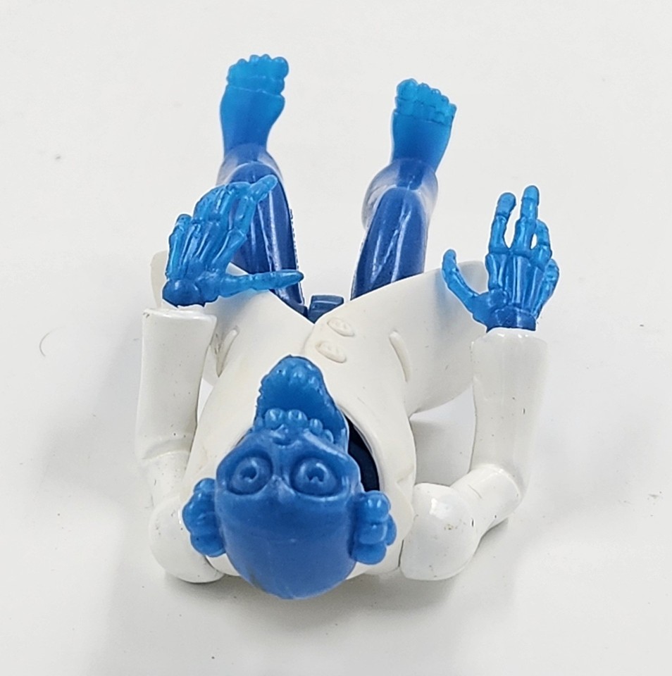 CAPCOM DARKSTALKERS 3 GHOST PROFESSOR GLOW IN THE DARK FIGURE 1998 TOY ...