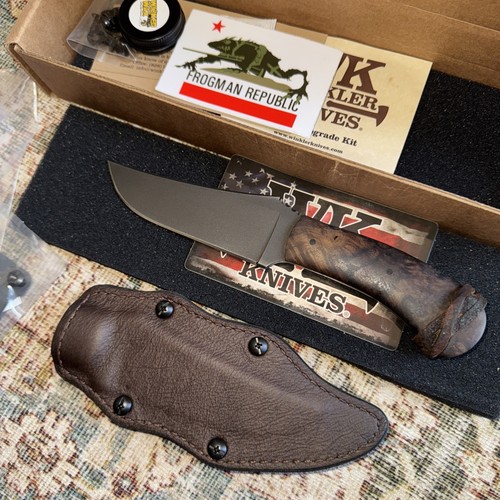 Winkler Limited Turkish Walnut Belt Knife Devgru SEAL Knives | eBay