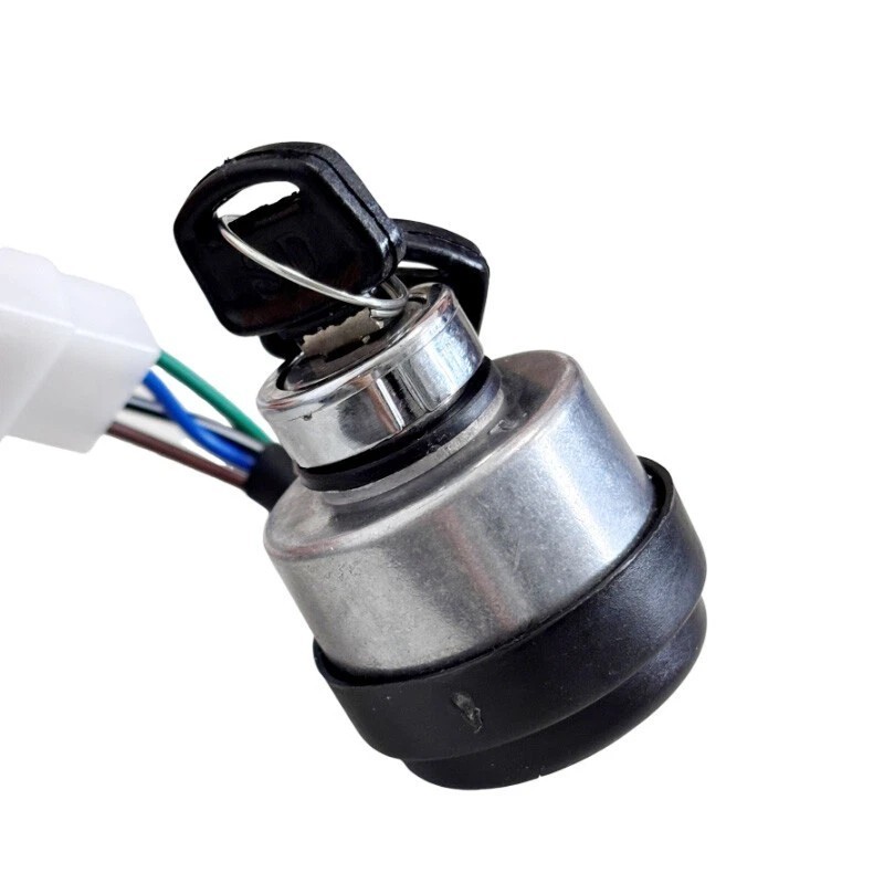 Key Ignition Switch for AGT H15R/ H15 Mini Excavator Ignition Switch ...