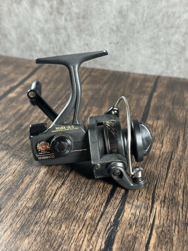 NOS Vintage Shimano Mark ULS Spinning Reel – NIB w/ Box, Papers & Extra Spool | eBay