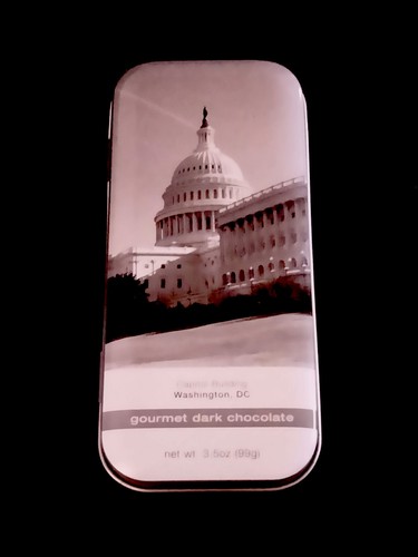 CAPITAL BUILDING WASHINGTON DC GOURMET DARK CHOCOLATE COLLECTORS TIN | eBay