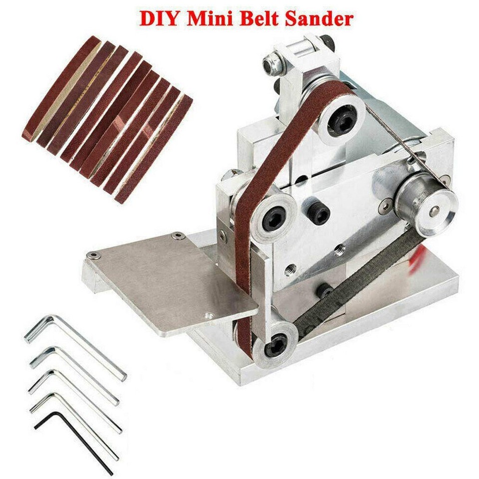 Mini Belt Sander Polishing Grinding Machine DIY Multifunction ...