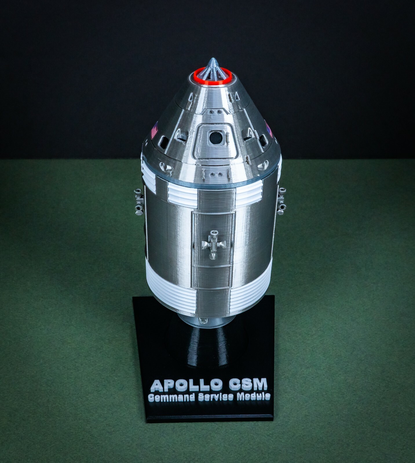 Apollo CSM Plastic model Rocket NASA Scale 1:48 Spacecraft 3D Print | eBay